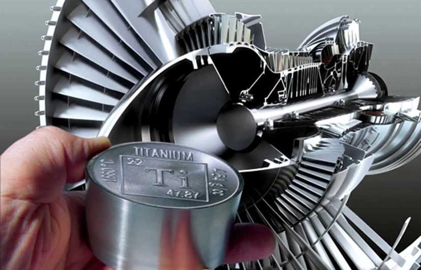 Production of alloyed sponge titanium for obtaining metal powder ...